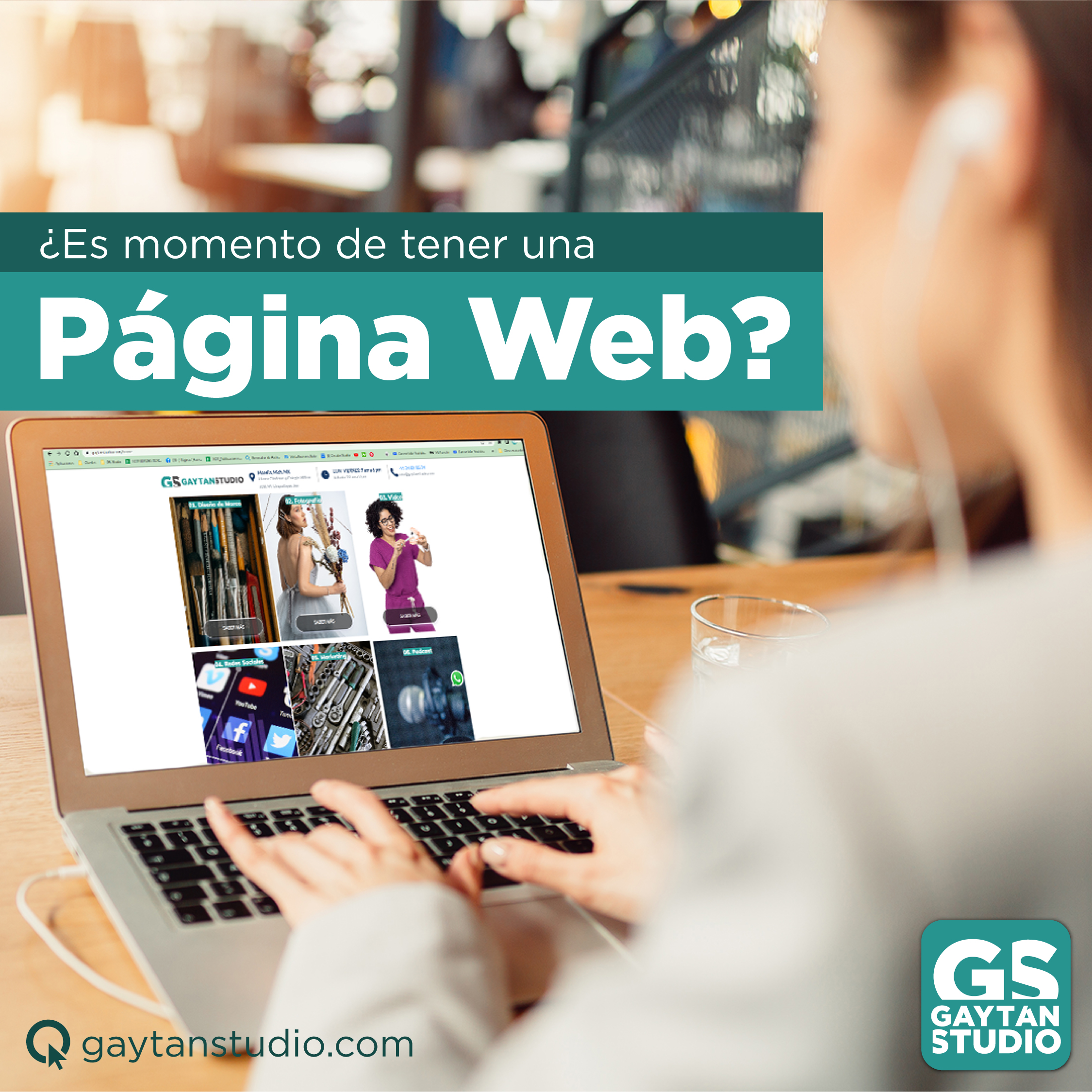 GS Studio | ¿Ha llegado el momento de abrir una página web?